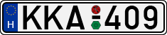 KKA-409, Peugeot Boxer , license plates of Hungary