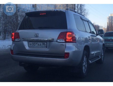 а001аа86, Toyota Land Cruiser (Khanty-Mansi Autonomous District of ...