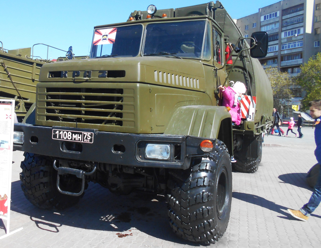 "1108 мн 75" photos KrAZ 260. Russia