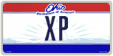 XP, Ferrari F430 (Ohio) License plate of the USA