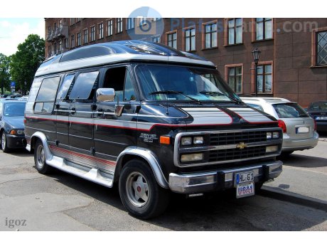 HL G 1, Chevrolet Chevy Van (Hanseatic City of Lübeck) German license plate