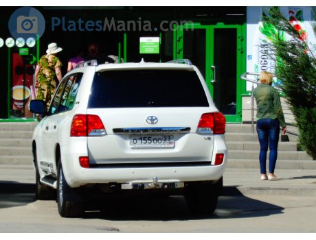 "о 155 оо 23" photos Toyota Land Cruiser. Russia