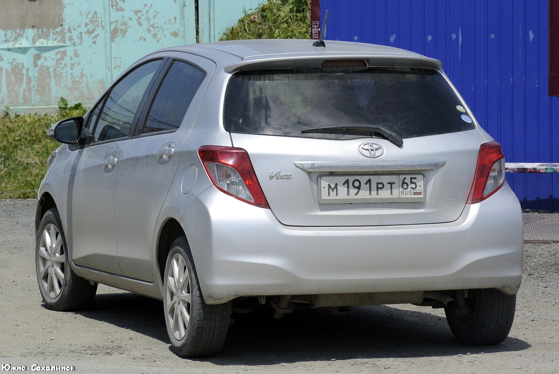 "м 191 рт 65" photos Toyota Vitz. Russia