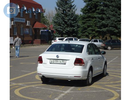 е019та82, Volkswagen Polo (Republic of Crimea) License plate Russia