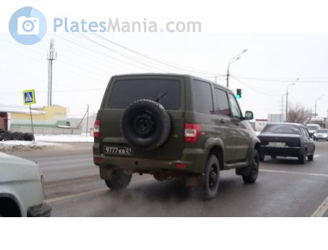 9777 кв 21, UAZ 3163 Patriot (North Caucasian Military District ...