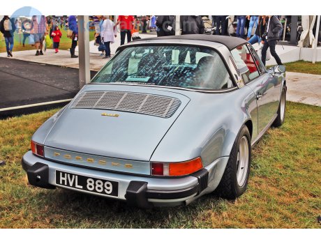HVL 889, Porsche 911 (Lincoln) License plate of the United Kingdom