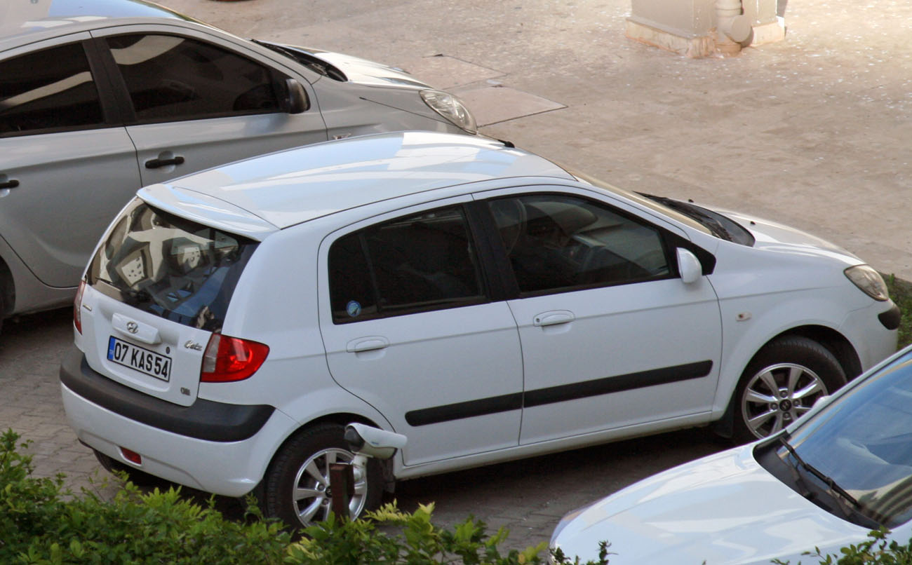 "07 KAS 54" photos Hyundai Getz. Turkey