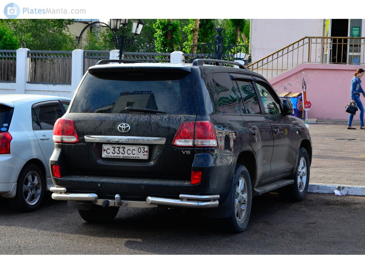 "с 333 сс 03" photos Toyota Land Cruiser. Russia