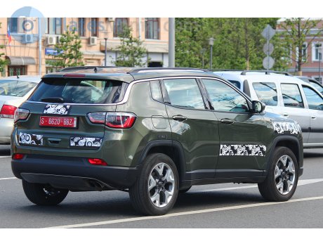 S 6620 BBZ, Jeep Compass (Dealer plates for new vehicles) License ...