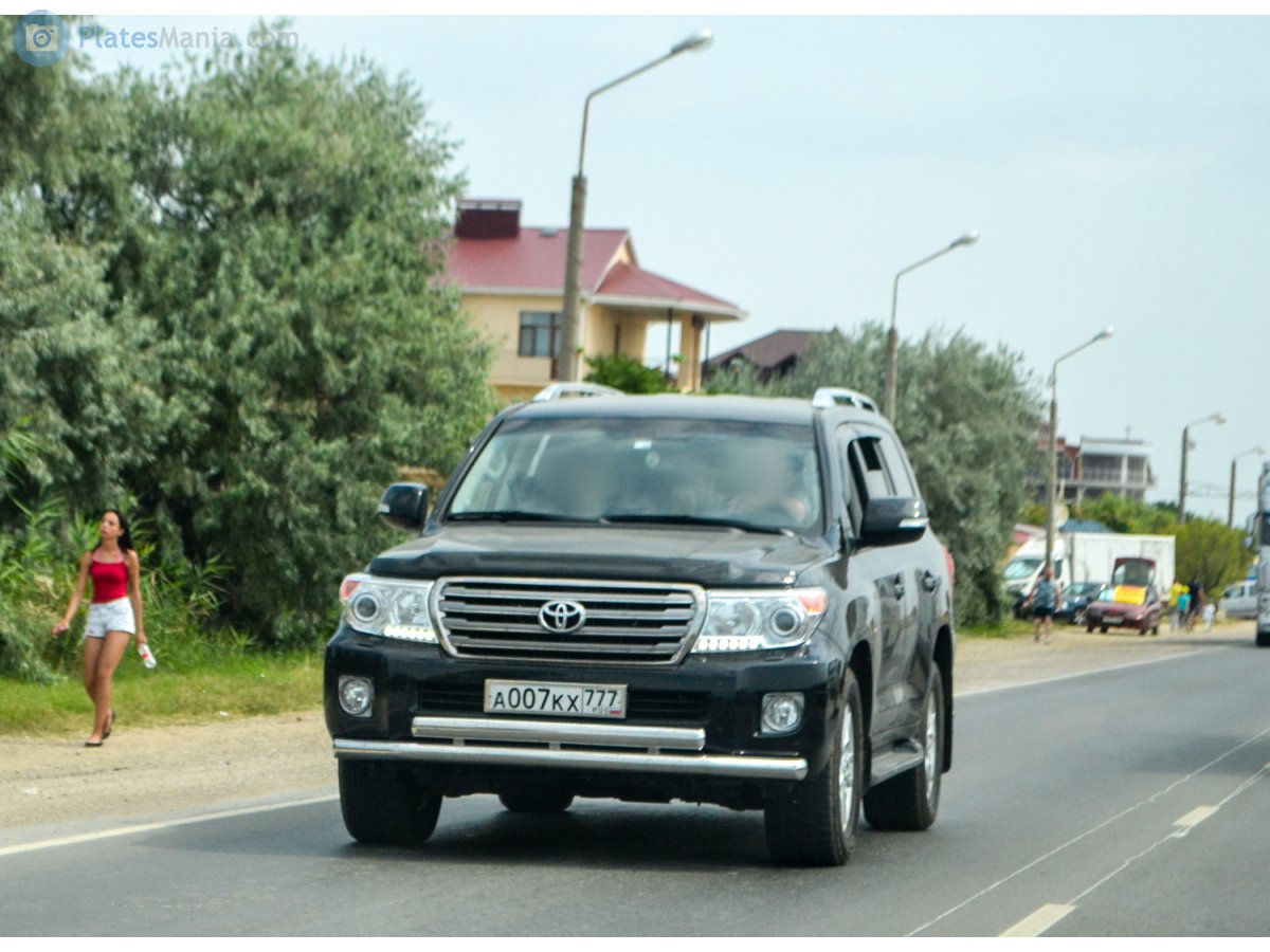 "а 007 кх 777" photos Toyota Land Cruiser. Russia