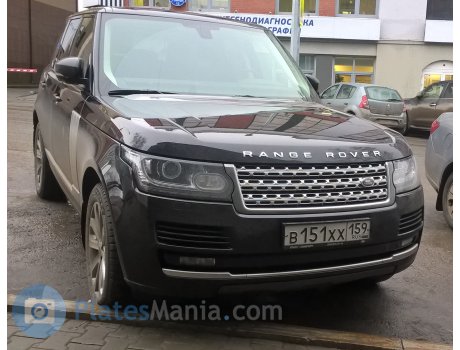 в151хх159, Land Rover Range Rover (Perm Krai) License plate Russia