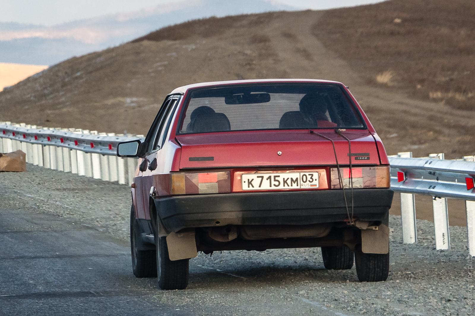 "к 715 км 03" photos Lada (VAZ) 21099. Russia