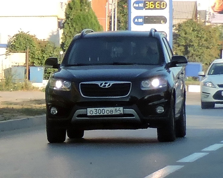 "о 300 ов 64" photos Hyundai Santa Fe. Russia