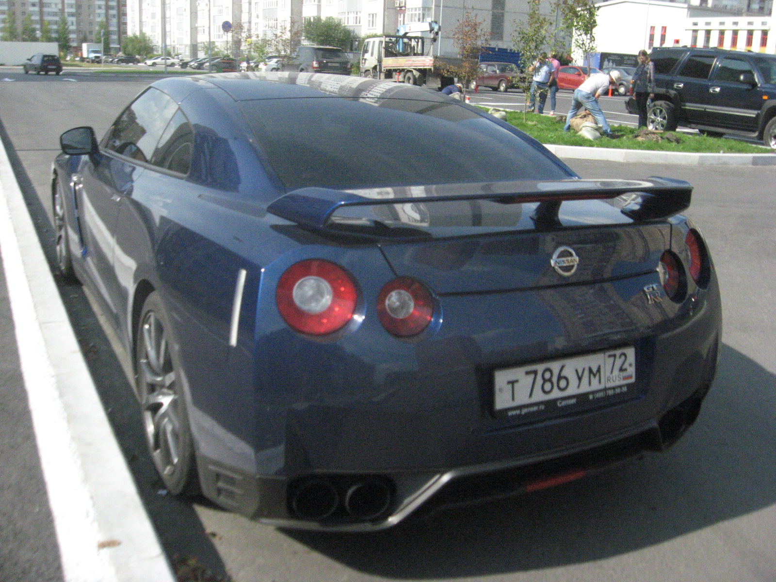 "т 786 ум 72" photos Nissan GT-R. Russia