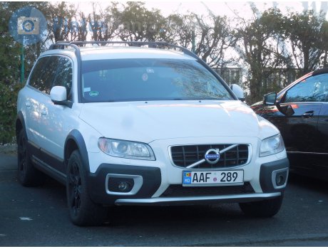 AAF 289, Volvo XC70 , License plate of Moldova