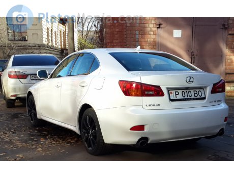 P 010 BO, Lexus IS (Rîbniţa District) Transnistria (cars)