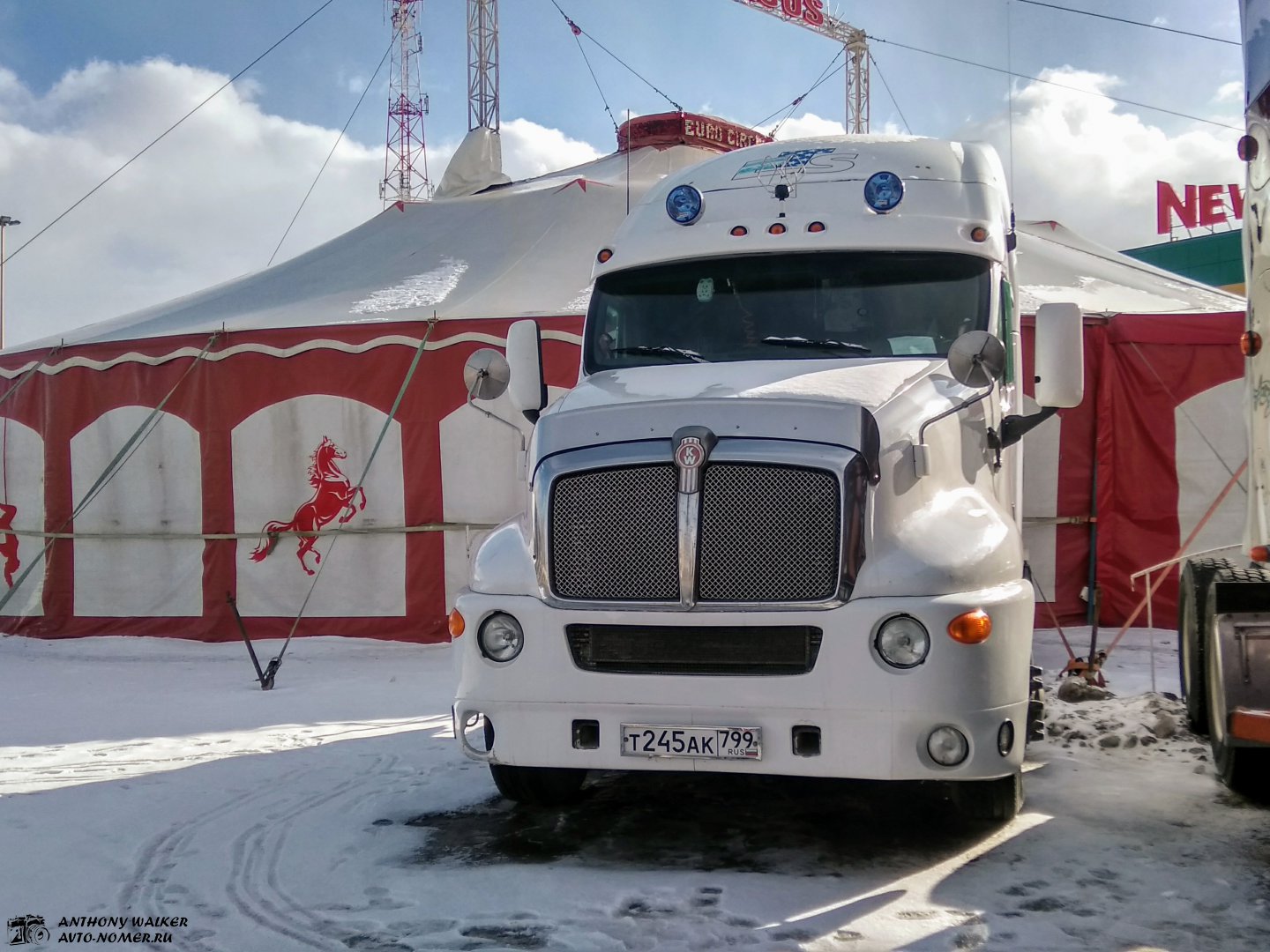 "т 245 ак 799" photos Kenworth T2000. Russia