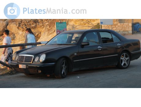 PAI-7983, Mercedes-Benz E-Klasse (Tax-exempt vehicles) License plate of ...