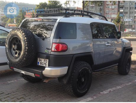 34 FD 8076, Toyota FJ Cruiser (İstanbul) License plate of Turkey