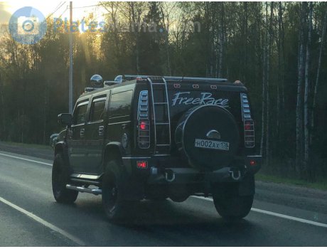 "н 002 ах 178" photos HUMMER H2. Russia