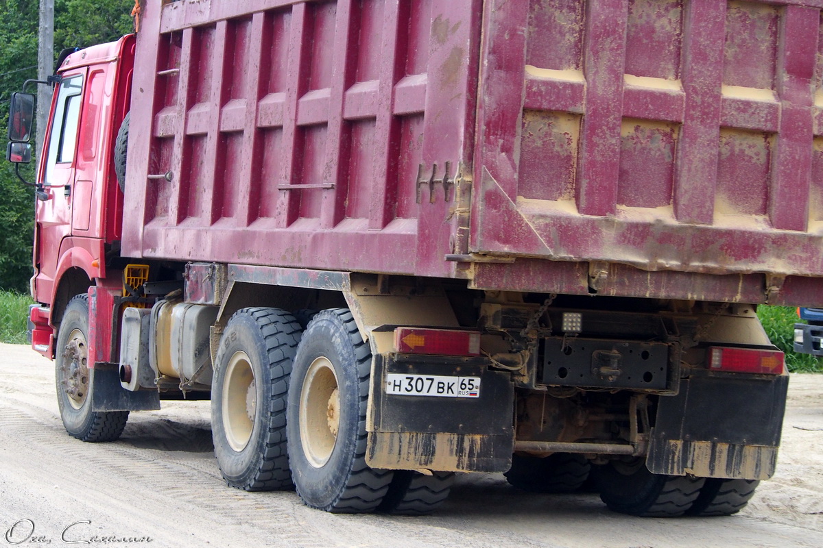 "н 307 вк 65" photos CNHTC (Sinotruk) Howo 7-Series. Russia