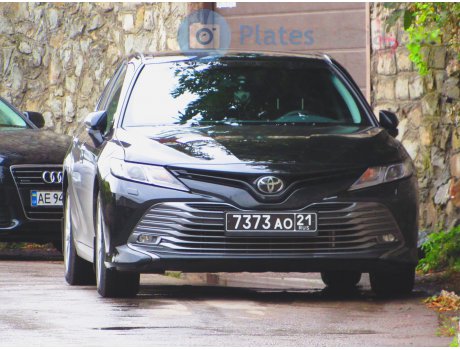 7373 ао 21, Toyota Camry (North Caucasian Military District) License ...