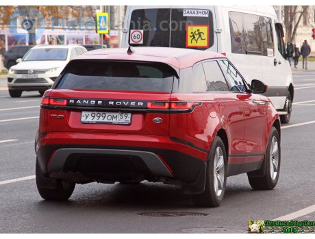 у999ом59, Land Rover Range Rover Velar (Perm Krai) License plate Russia