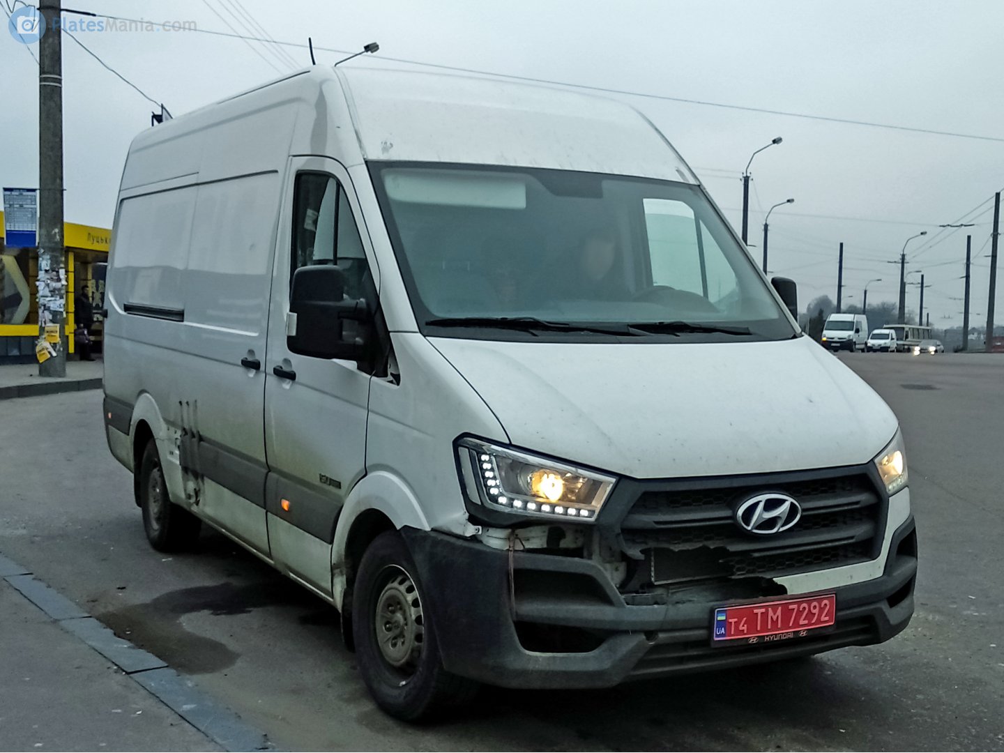 "T4 TM 7292" photos Hyundai H250 / H350. Ukraine