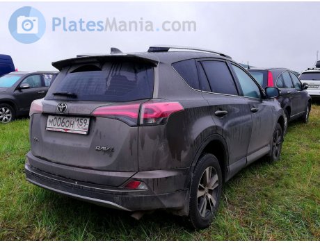 м006он159, Toyota RAV4 (Perm Krai) License plate Russia