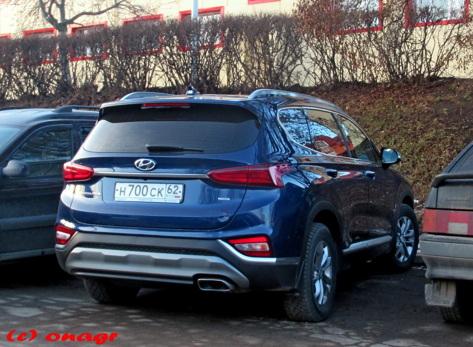 "н 700 ск 62" photos Hyundai Santa Fe. Russia