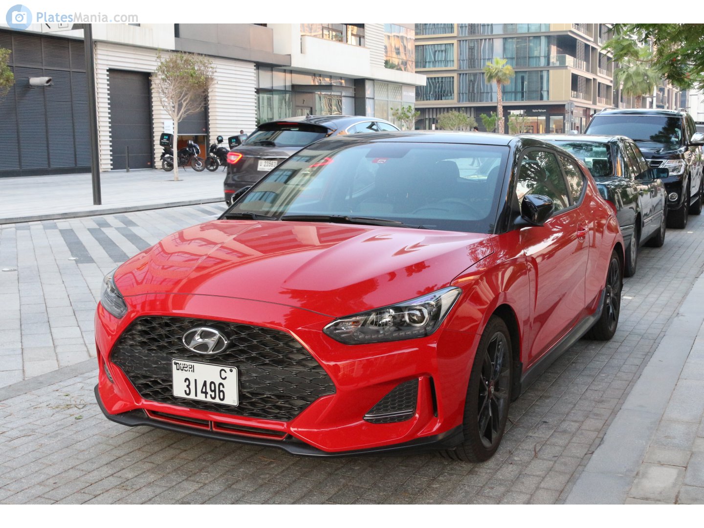 "C 31496" photos Hyundai Veloster. UAE