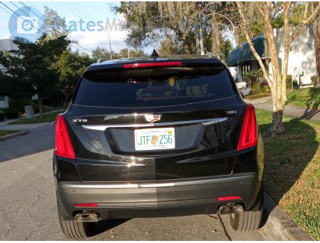 JTF Z56, Cadillac XT5 (Florida) License plate of the USA
