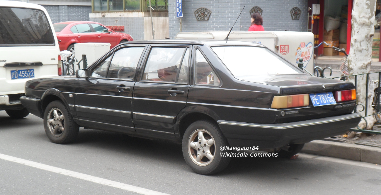 "沪E·78156" photos Volkswagen Santana. China