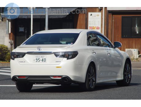 足立 302 と 9540, Toyota Mark X (Adachi) License plate of Japan