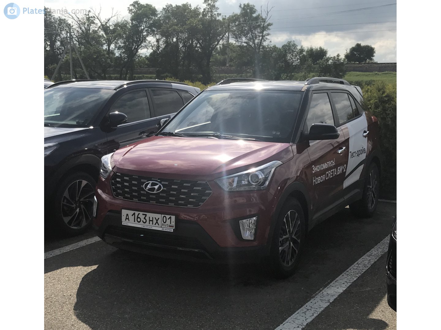 "а 163 нх 01" photos Hyundai Creta. Russia