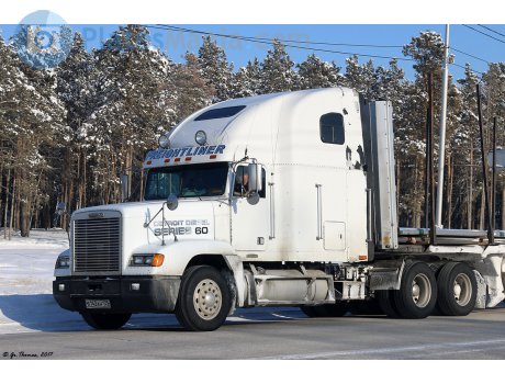 в143ан125, Freightliner FLD (Maritime (Primorye) Krai) License plate Russia