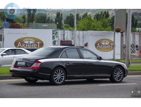 177 RK 02, Maybach 57S (Almaty City) License plate Kazakhstan