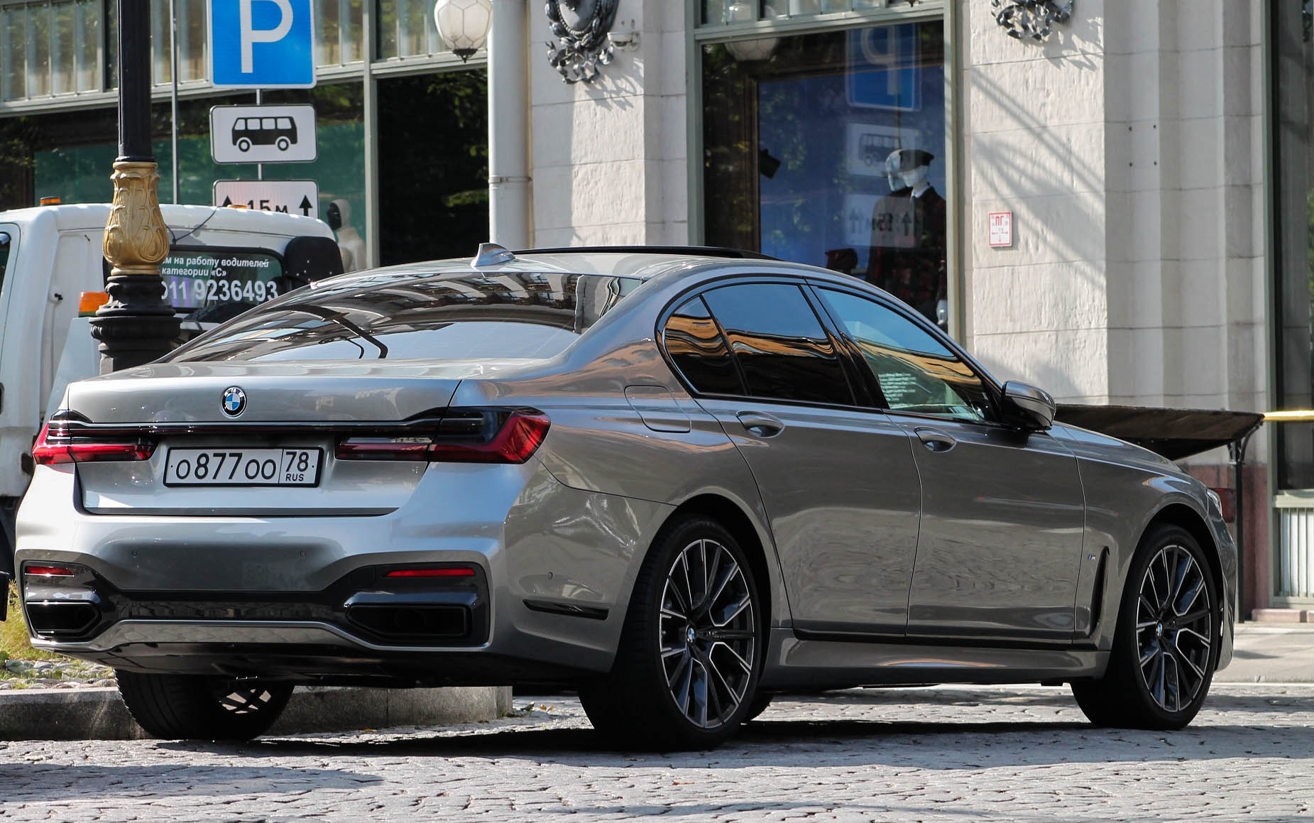 "о 877 оо 78" photos BMW 7 Series. Russia