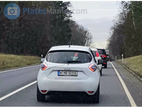 N MO 1015 E, Renault Zoe (Nuremberg City, Nürnberger Land) German ...