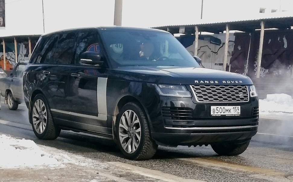 "в 500 мк 159" photos Land Rover Range Rover. Russia