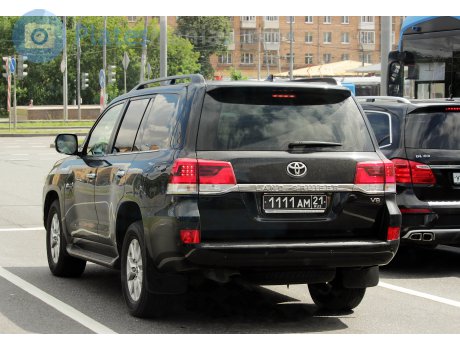 "1111 ам 21" photos Toyota Land Cruiser. Russia