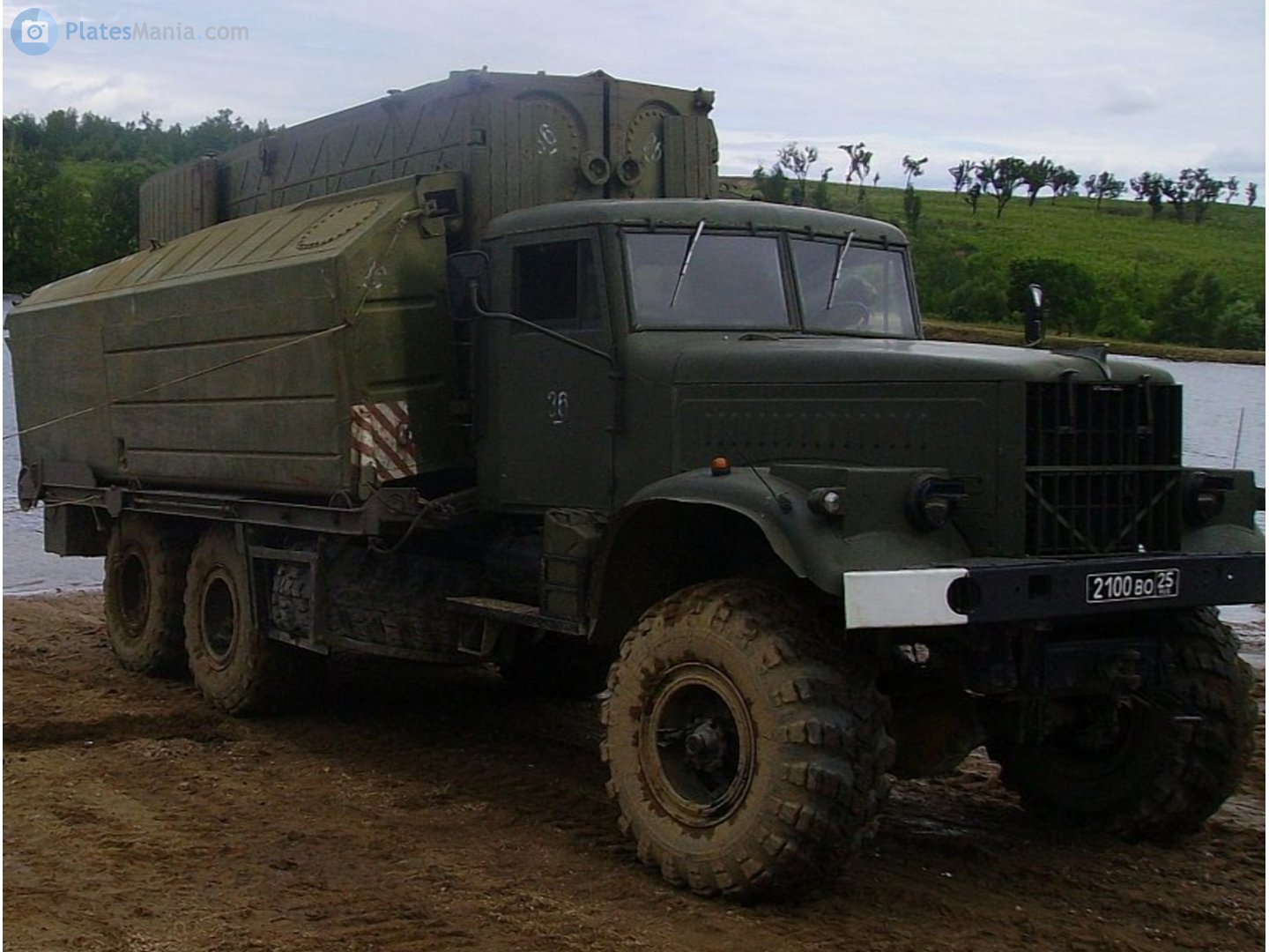 "2100 во 25" photos KrAZ 255. Russia