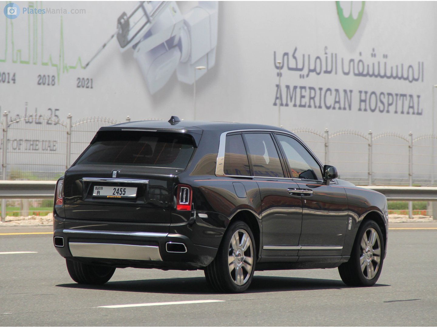 "R 2455" photos Rolls-Royce Cullinan. UAE