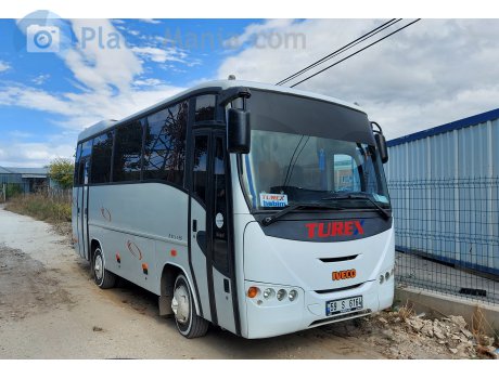 59 S 6164, Iveco Eurobus (Tekirdağ) License plate of Turkey