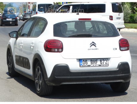 06 BHF 672, Citroёn C3 (Ankara) License plate of Turkey