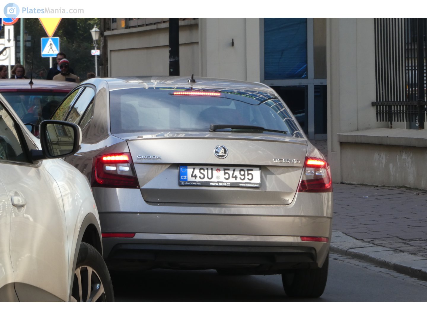 "4SU 5495" photos Skoda Octavia. Czech Republic