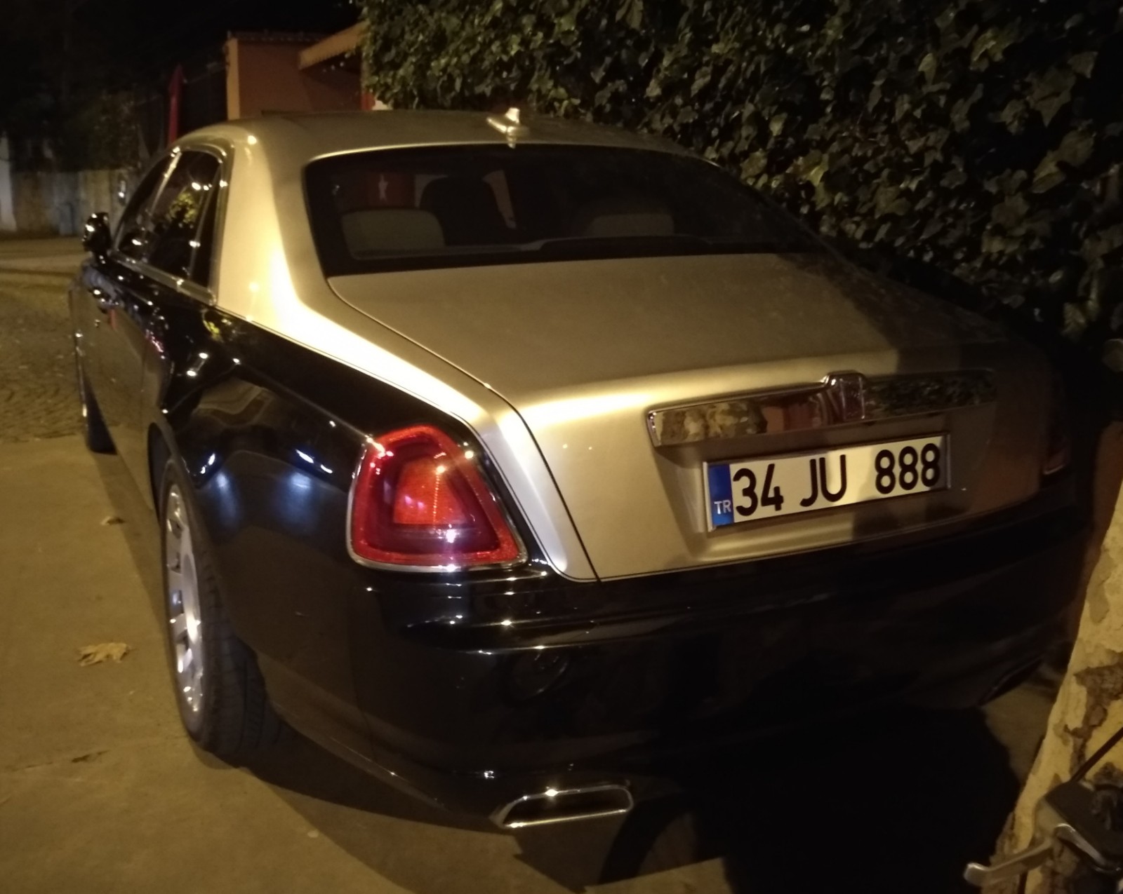 "34 JU 888" photos Rolls-Royce Ghost. Turkey