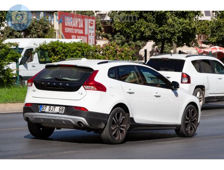 07 DJT 68, Volvo V40 (Antalya) License plate of Turkey