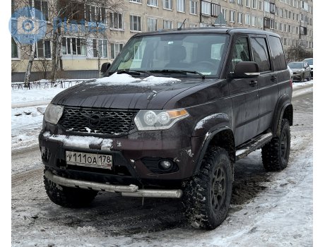 у111оа178, UAZ 3163 Patriot (St. Petersburg City) License plate Russia