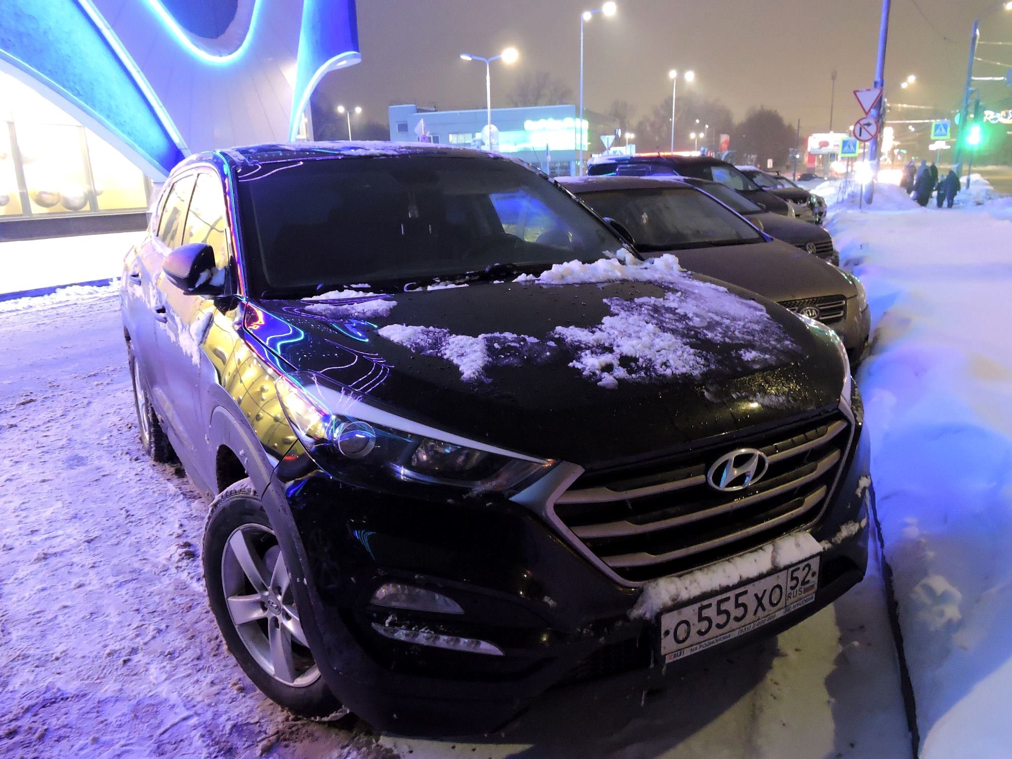 "о 555 хо 52" photos Hyundai Tucson. Russia